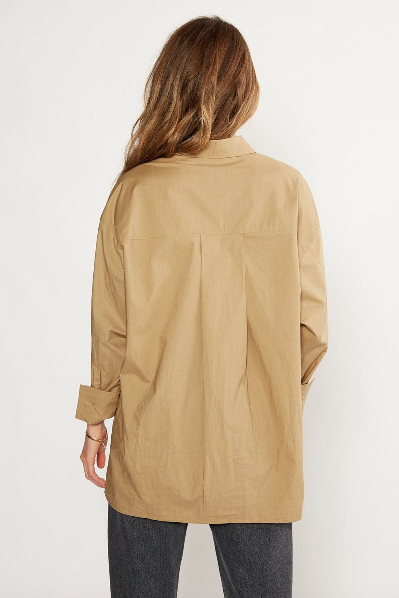 Holly Classic Shirt in Petrified Oak – Veneka