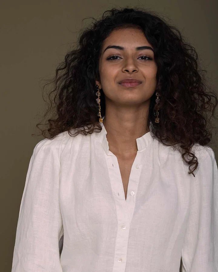 The Wild River Shirt in Shell Off-White – Veneka